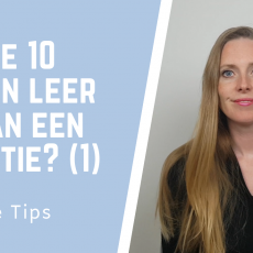 Het coderen van interviews - Keep it simple